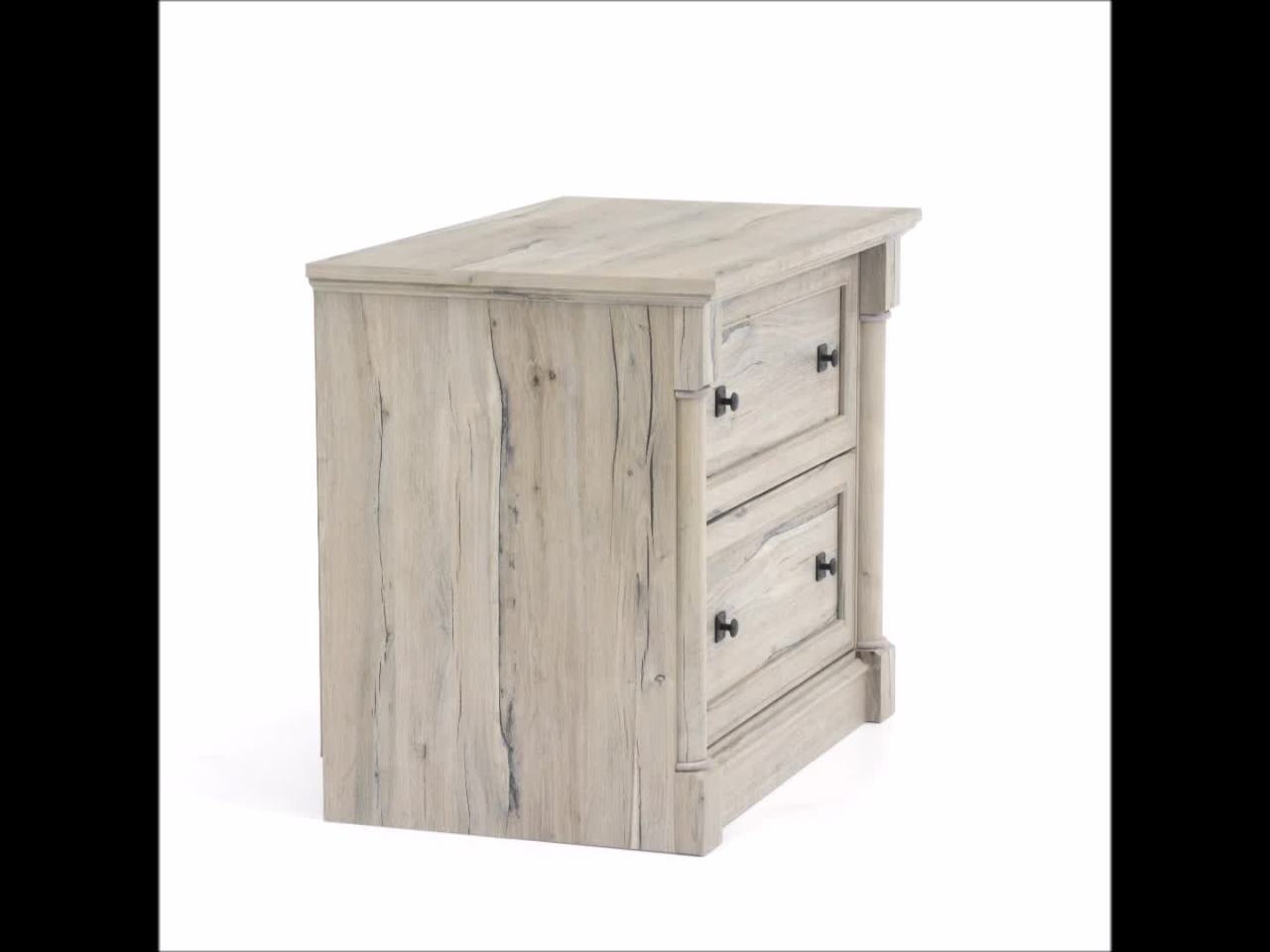 Sauder Palladia 2-Drawer Lateral File Cabinet, Split Oak Finish, Legal ...