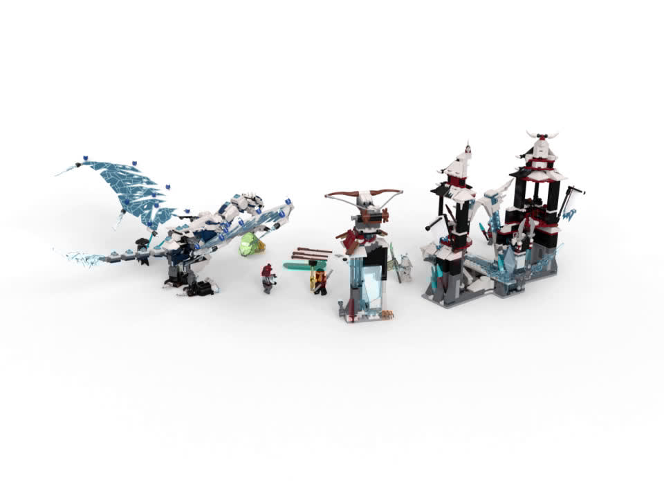 LEGO Ninjago Castle of the Forsaken Emperor 70678 - Walmart.com