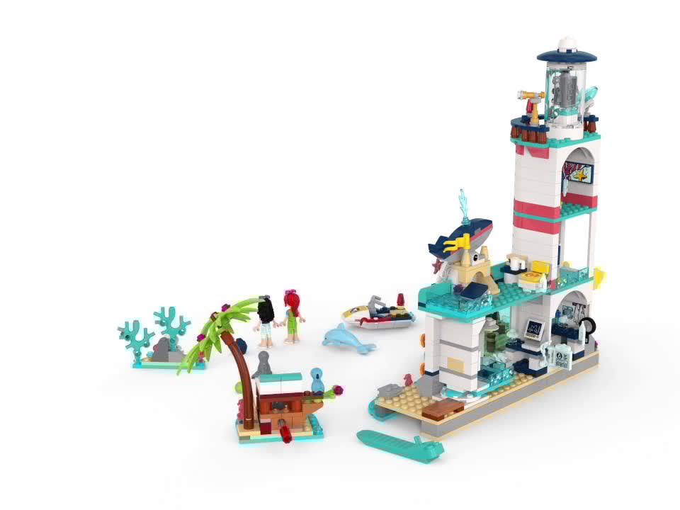 LEGO Friends Lighthouse Rescue Center 41380 Building Kit (602 Pieces ...