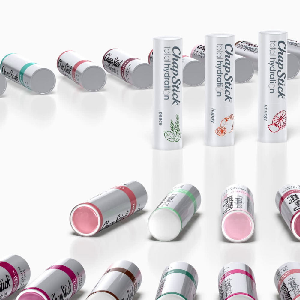 ChapStick Total Hydration With Hemp Seed Oil Non Tinted Lip Balm Chill ...