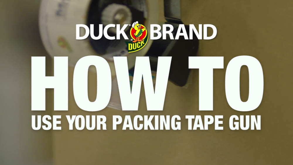 Duck Brand Foam Handle Tape Dispenser with 1.88 in. x 50 yd. HD Clear ...