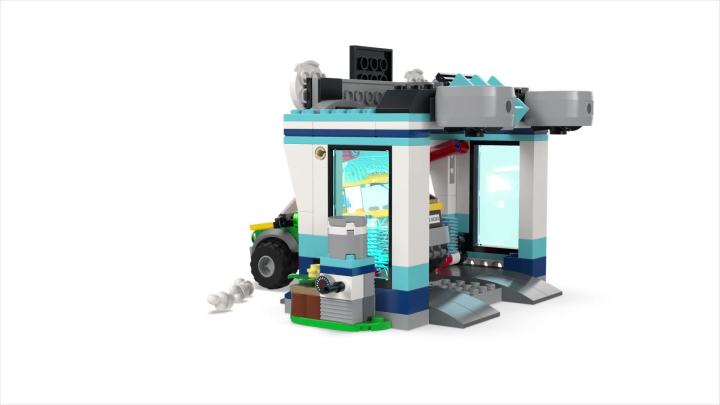 LEGO City Car Wash 60362 Building Toy Set, Fun Gift Idea for Kids ages ...