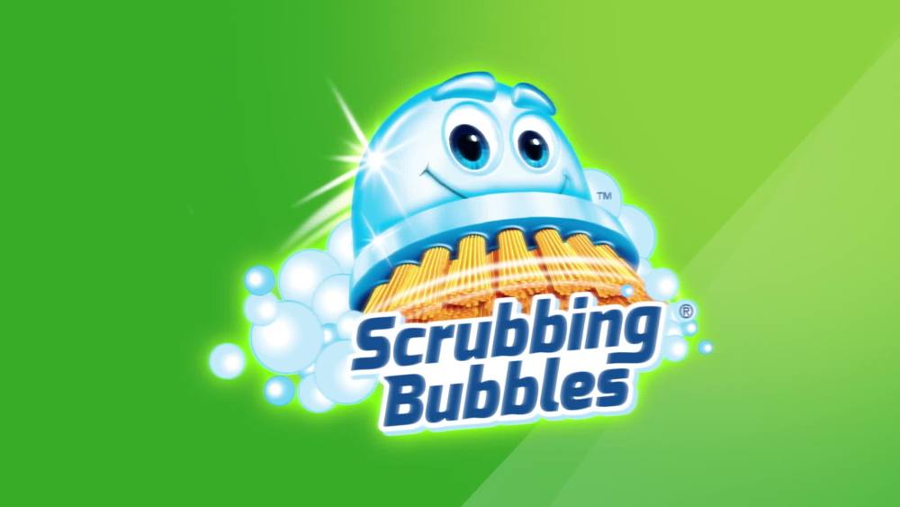 Scrubbing Bubbles Multi-Surface Bathroom Cleaner Concentrate, Two 2.9 ...