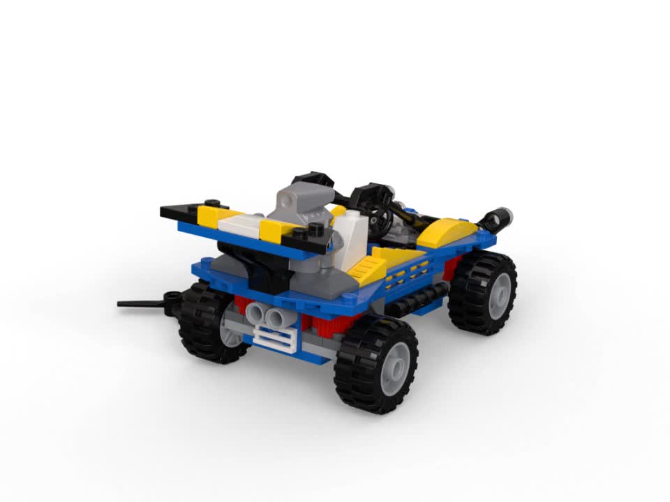 LEGO Creator 3in1 Terrain Vehicle Dune Buggy 31087 Airplane & Truck Toy ...