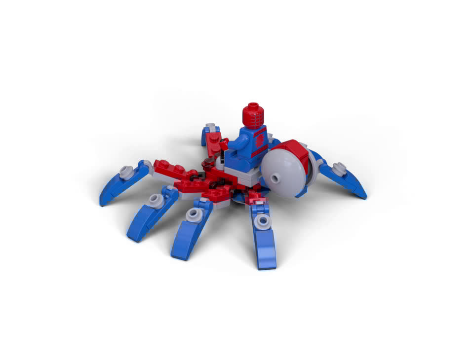LEGO Super Heroes Spider-Man's Mini Spider Crawler 30451, 73 pieces ...