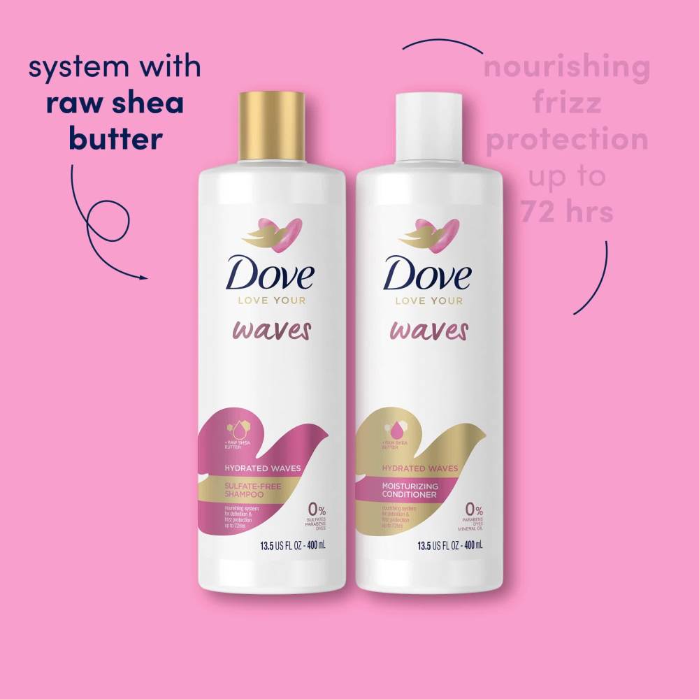 Dove Love Your Waves Moisturizing Conditioner, 13.5 oz - Walmart.com