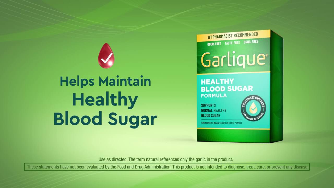 Garlique Garlic Extract Supplement, 6000MCG Allicin, Blood Sugar ...