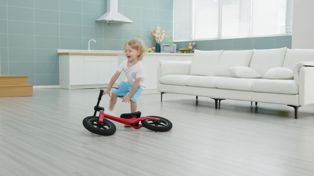 Trimate Toddler Balance Bike, Green - No Pedal Sport Bike for 3-5 Year Olds, 12" Inflated Tire ...