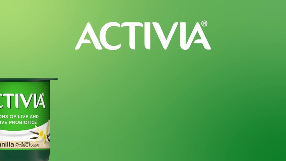 Activia Vanilla Probiotic Yogurt, Lowfat Yogurt Cups, 4 oz, 12 Count ...