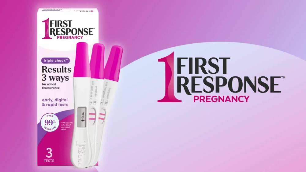 FIRST RESPONSE Triple Check Pregnancy Test 3 ct. HSA/FSA Eligible ...