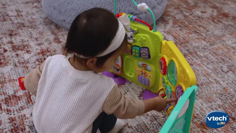 VTech Baby 4-in-1 Steps & Stages Activity Center with Accessories, Ages ...