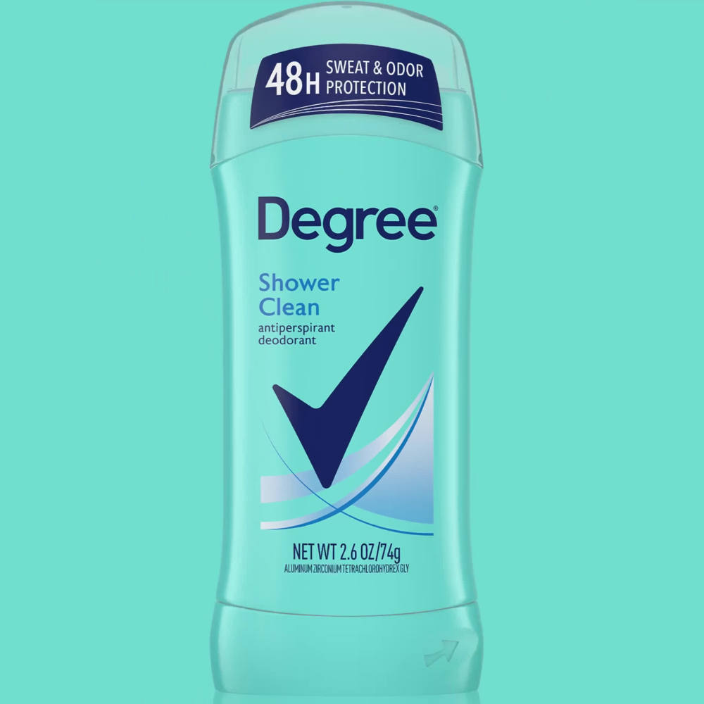 Degree Antiperspirant Deodorant Shower Clean 2.6 oz, 2 Count - Walmart.com