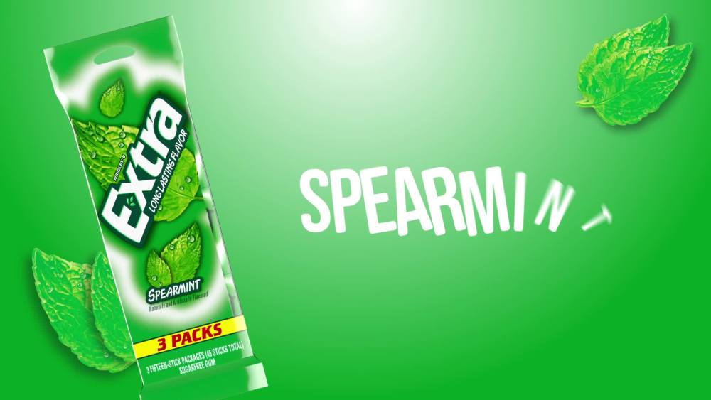 Extra Spearmint Sugar Free Chewing Gum - 15 ct (3 Pack) - Walmart.com
