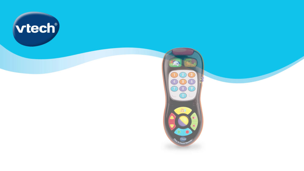 VTech Click and Count Remote Toy, Great Pretend Play Gift for Baby ...