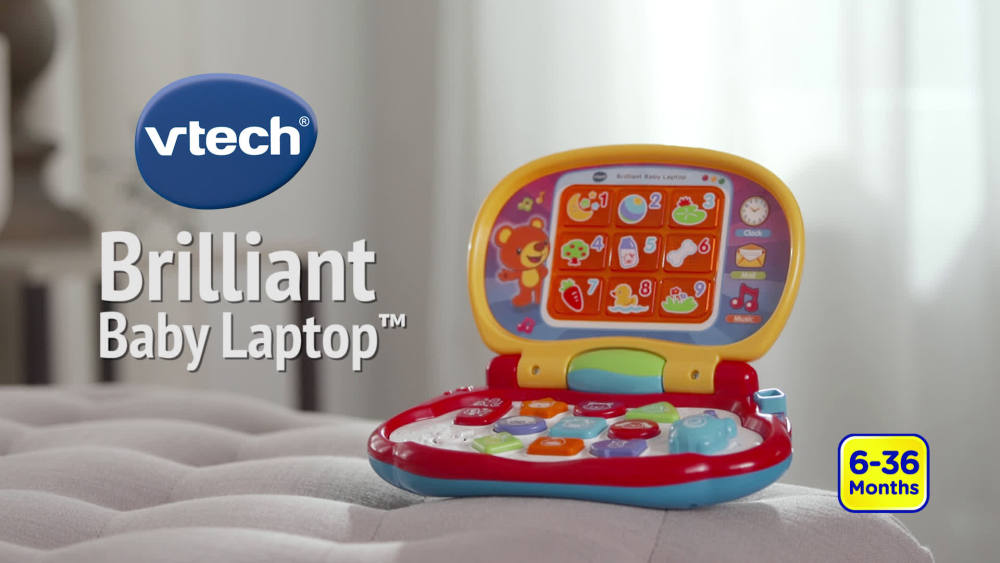 VTech Brilliant Baby Laptop - Pink - Walmart.com